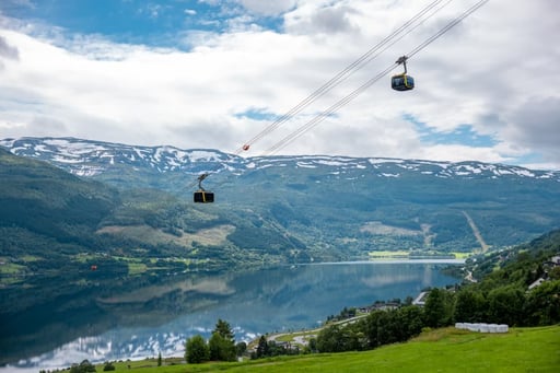 The Elements: Fjord Kayaking + E-MTB Tour + Gondola